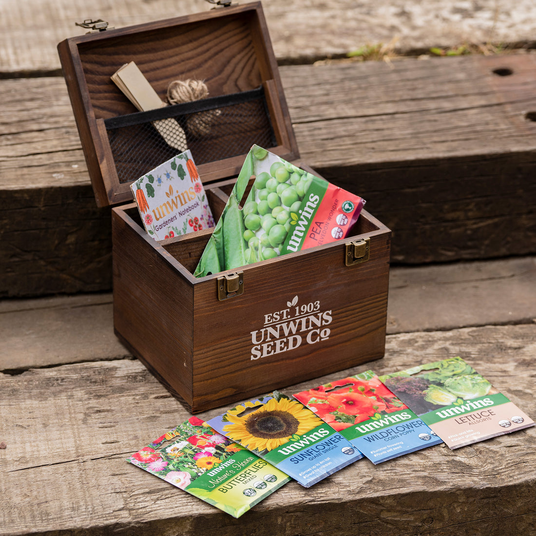 Unwins Gardeners' Seed Box - Gifts & Kits – Unwins UK