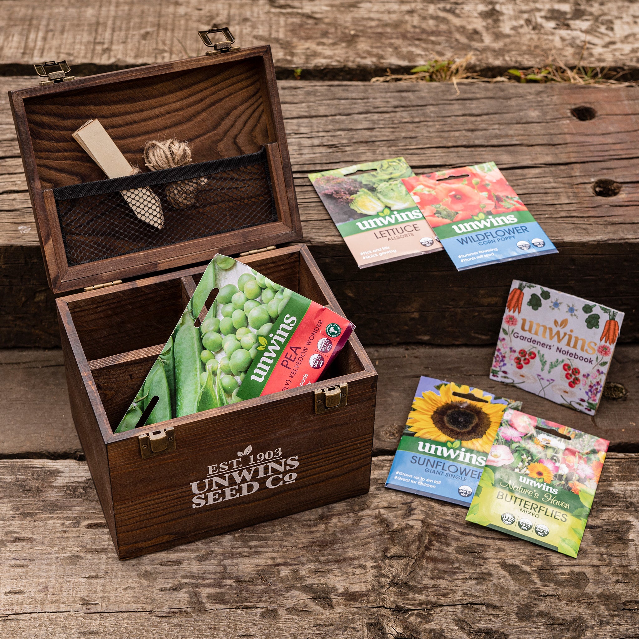 Unwins Gardeners' Seed Box - Gifts & Kits – Unwins UK